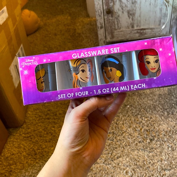 Disney | Other | Disney Princess Glassware Set | Poshmark